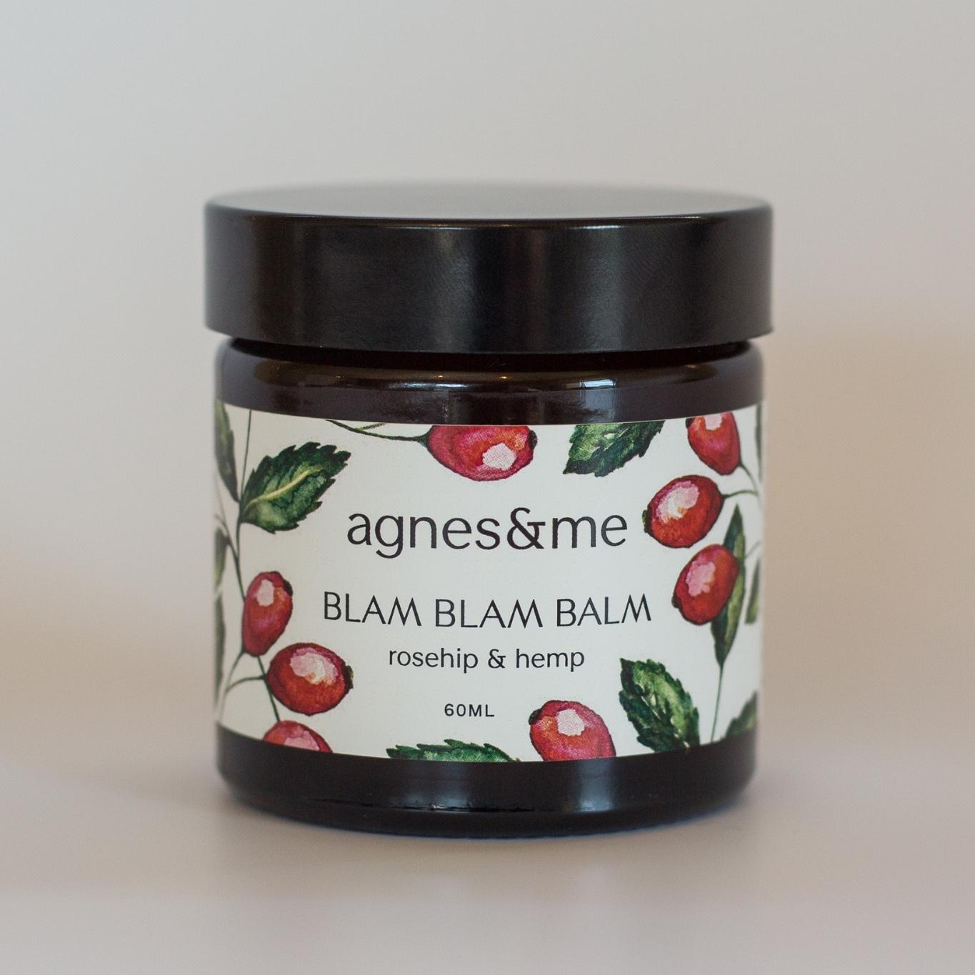 Blam Blam Beauty Balm with Organic Rosehip and Hemp – Agnes&Me